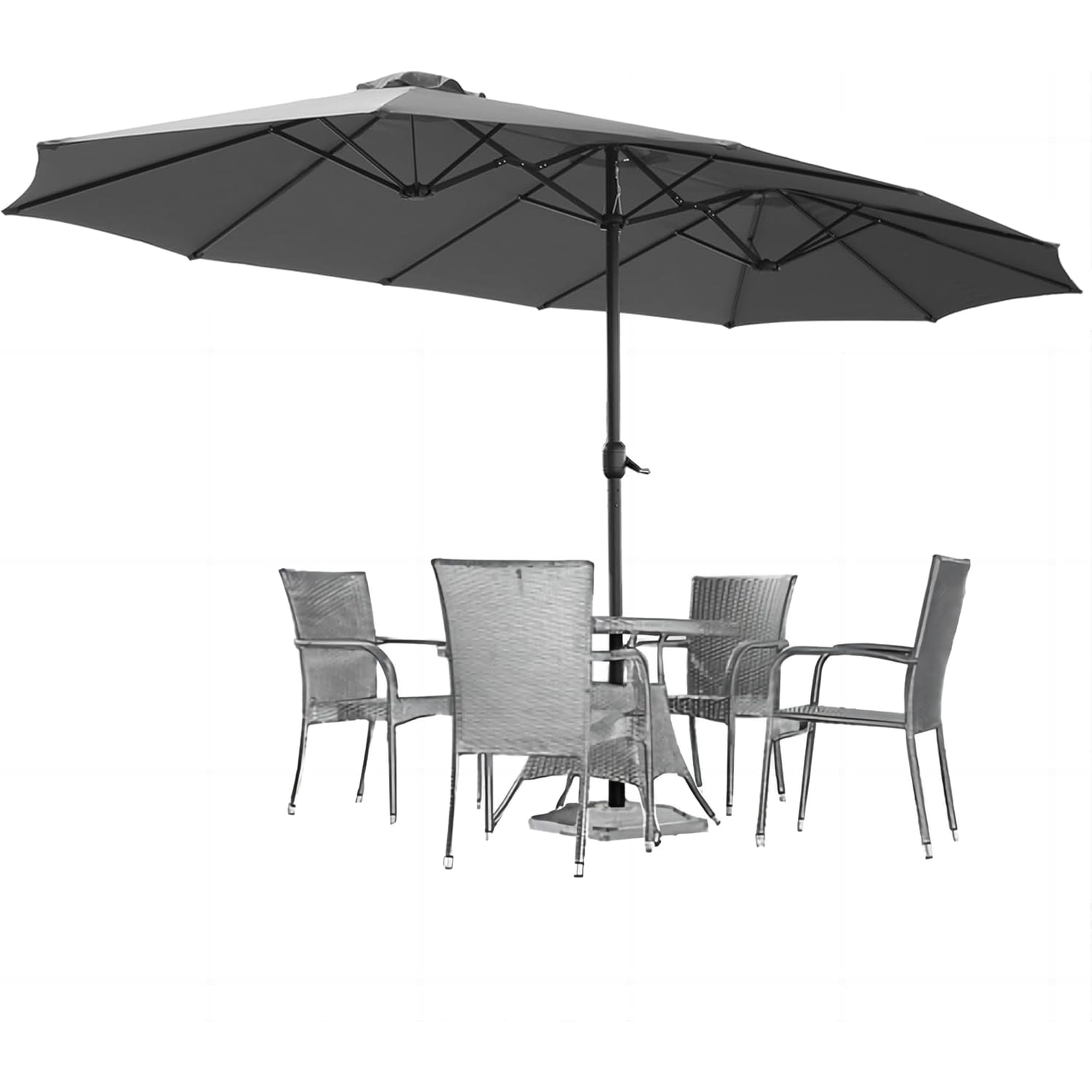 Click here for Yodolla 15 Ft Patio Double Sided Umbrella Large Ou... prices