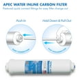 APEC Water Systems Series 10 Inline Carbon Water Filter - Walmart.com
