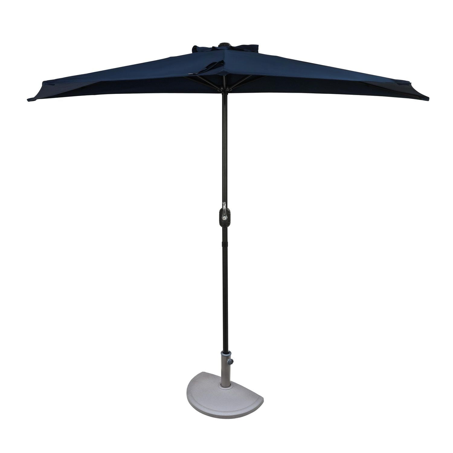 Click here for Island Umbrella Lanai 9-Ft Half Umbrella - Navy Bl... prices