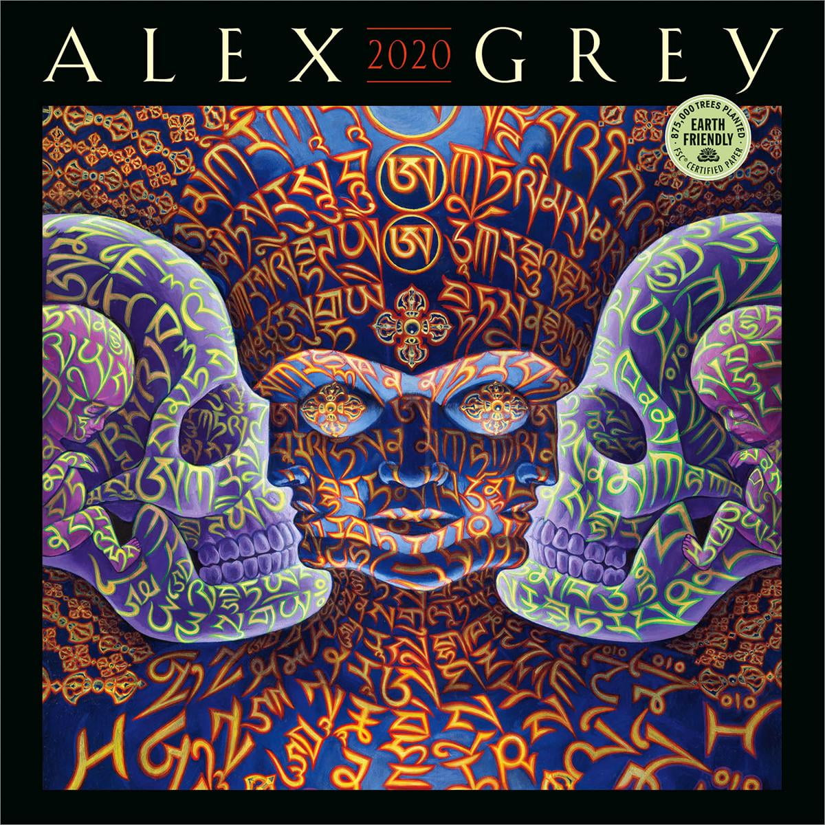 Alex Grey 2020 Wall Calendar (Other) - Walmart.com