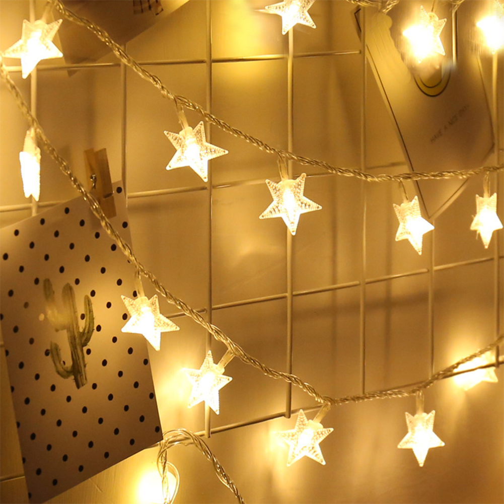 Peggybuy LED Star Curtain String Light Festival Decoration | Walmart Canada