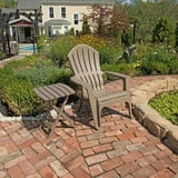 Adams Manufacturing Quick-Fold Side Table, Durable Resin, Outdoor ...