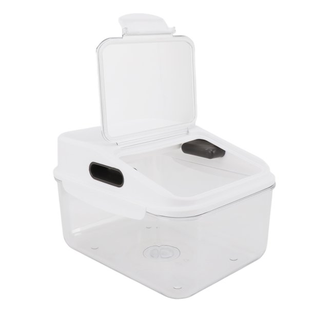 Rice Storage Container,Transparent Airtight Dampproof Rice Bucket Rice ...
