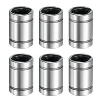 Uxcell 6Pcs LM4UU Linear Bearing 4mm Bore 8mm OD 11mm Length for CNC ...