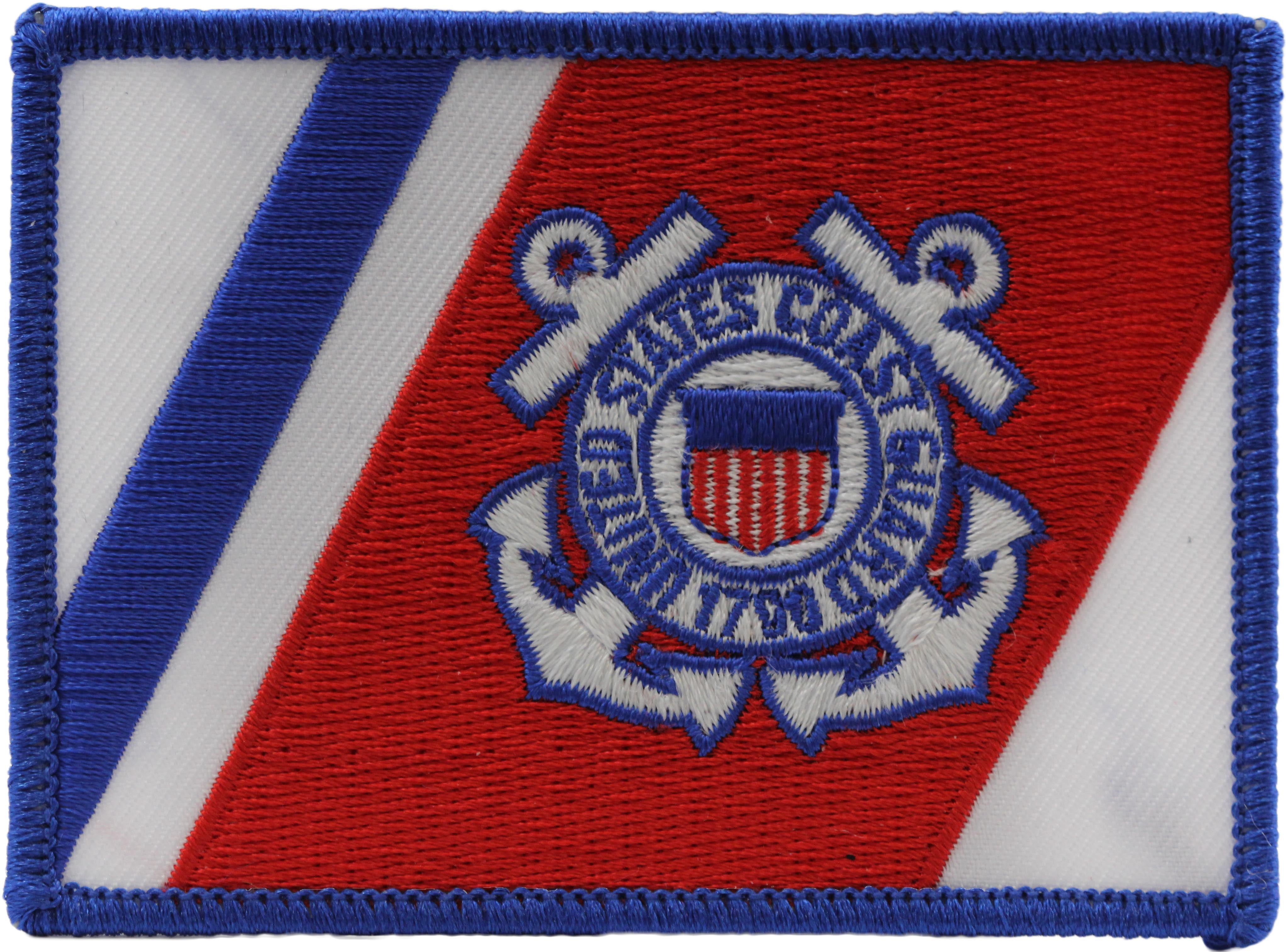 US Coast Guard Flag Patch - Walmart.com