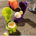 Hutzler Egg To-Go Container with Salt Shaker, Purple - Walmart.com