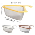 ZFSBZBS Triangle Sink Storage Basket Draining Rack Mesh Colander for ...