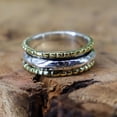 ELANZAA JEWELS- Exquisite 925 Sterling Silver Detailed Spinner Design ...