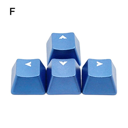Farfi 4Pcs Key Caps Mini Ergonomic Design Metal Gaming Keyboard WASD ...