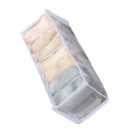 Underwear Storage Box Resuable Clothes Organizer Basket Underwear Mesh ...