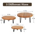 3 count Buffet Risers, Round Riser Dessert Table Display Stand Set for ...