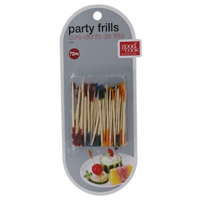 Good Cook Frill Cocktail Toothpicks, 72 count - Walmart.com