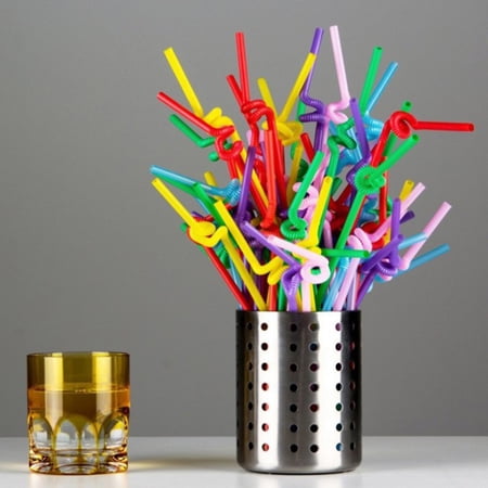 Art Straw,50 Pcs Color Straws Drinking Straws Juice Drink Straws ...