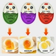 Color Changing Egg Timer Food Grade Temperature Sensitive Accurate Soft ...