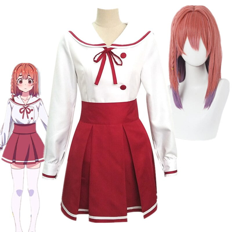 Disfraz de Anime Sakurasawa Sumi para mujer, traje de Cosplay de Kanojo ...