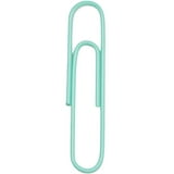 JAM Paper Jumbo Paper Clips, Teal Blue, 1 inch, 75/Pack - Walmart.com