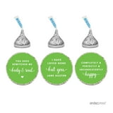 Kiwi Green Jane Austen Love Quotes Hershey´s Kisses Stickers, 216-Pack ...