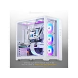 MagniumGear NEO Qube 2 Gaming PC Case, Dual Chamber ATX, Digital-RGB ...