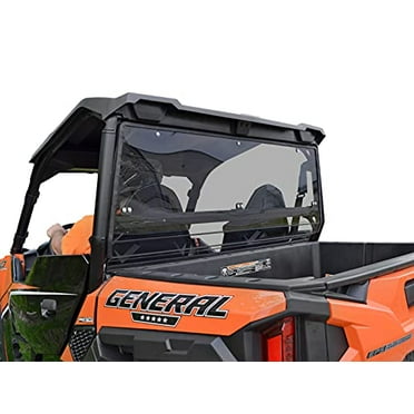 SuperATV Heavy-Duty Non-Scratch-Resistant Half Windshield for 2017 ...