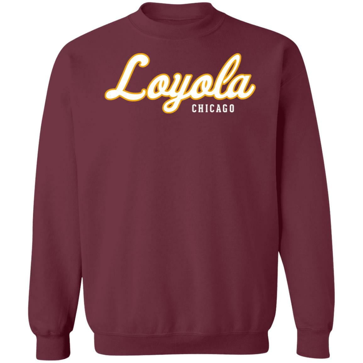 Loyola Hoops Crewneck Sweatshirt - Walmart.com