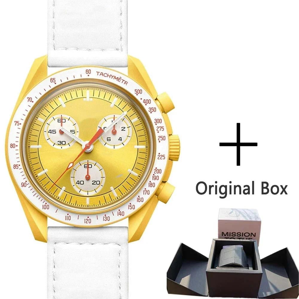 Click here for Unbranded Planet Six-Hand Chronograph Watch With L... prices