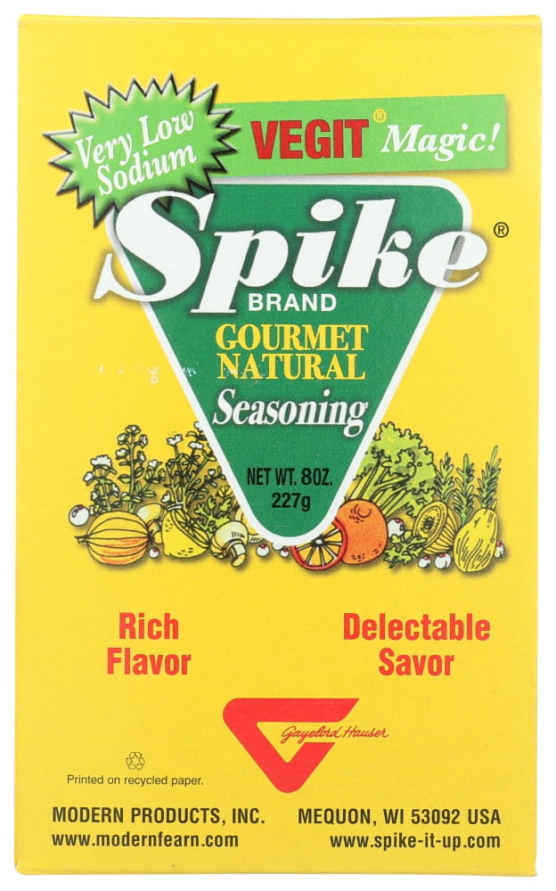 Spike Brand Gourmet Natural Seasoning, 8 Oz - Walmart.com
