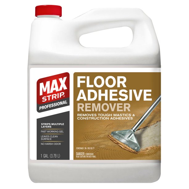 Max Strip Floor Adhesive Remover 1 gallon - Walmart.com