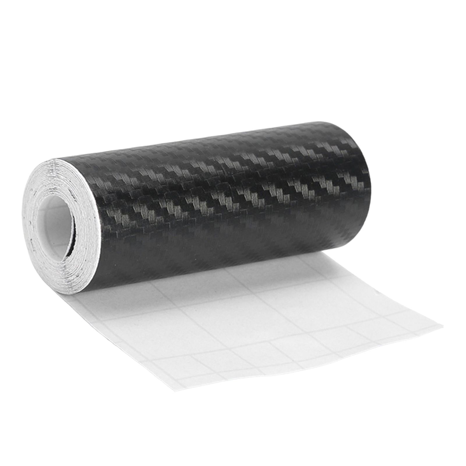 3 Carbon Fiber Car Sticker Accessories DIY Sticks Strips Rolls Self ...