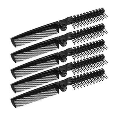 ShenMo Portable Hair Brush, Pocket Hair Brush, Foldable Hair Brush, 5 ...