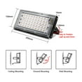 LED Floodlight 50W Waterproof IP65 Reflector Led Flood light Spotlight ...