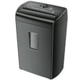 Bonsaii 10-Sheet Cross Cut Paper Shredder with 5.3 Gallon Wastebasket ...