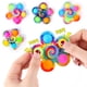 Fidget Spinner Bulk 4 Pack, Sensory Fidget Toys for Kids Adults, Fidget ...