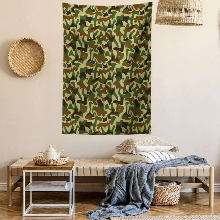 Camo Living Room Color Ideas