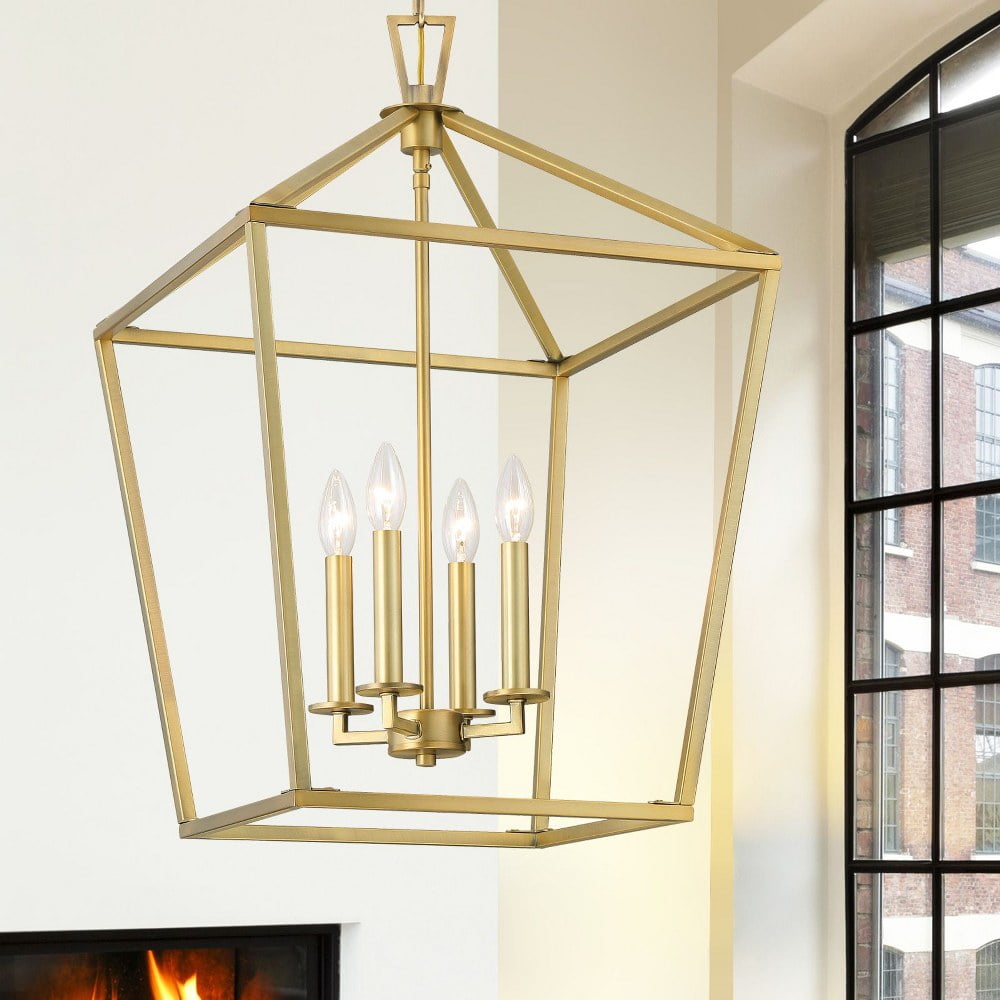 3-321-4-322-Savoy House-Townsend - Four Light Foyer Warm Brass Finish ... 3-321-4-322-Savoy House-Townsend - Four Light Foyer Warm Brass Finish ...