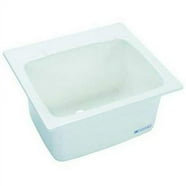 Mustee 25BT Vector Multi-Task Sink 22" x 25", Biscuit - Walmart.com