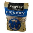 Western Premium Hickory BBQ Grilling Chunks for Wood Smoked Meat, 570 ...