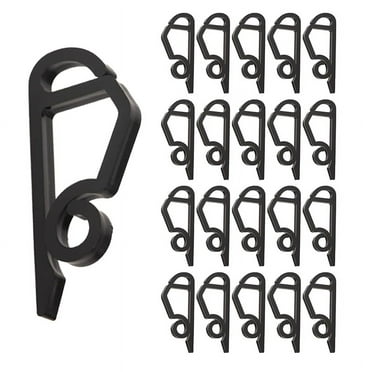 Outdoor String Light Hooks 50 Pack with Adhesive Tape - Damage Free ...