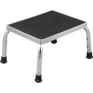 Drive Medical Footstool with Non Skid Rubber Platform and Handrail ...