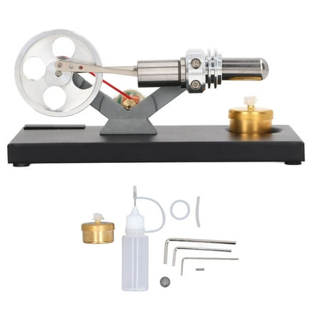 DIY Stirling Engine Model, Stirling Engine Model More Powerful Dual ...