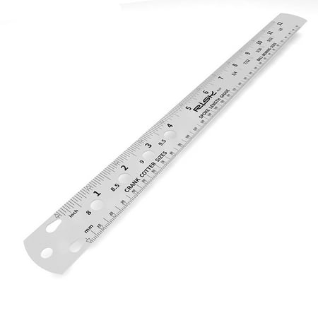 Transemion Road Spoke Ruler Length Gauge Crank Measuring Tools Double ...
