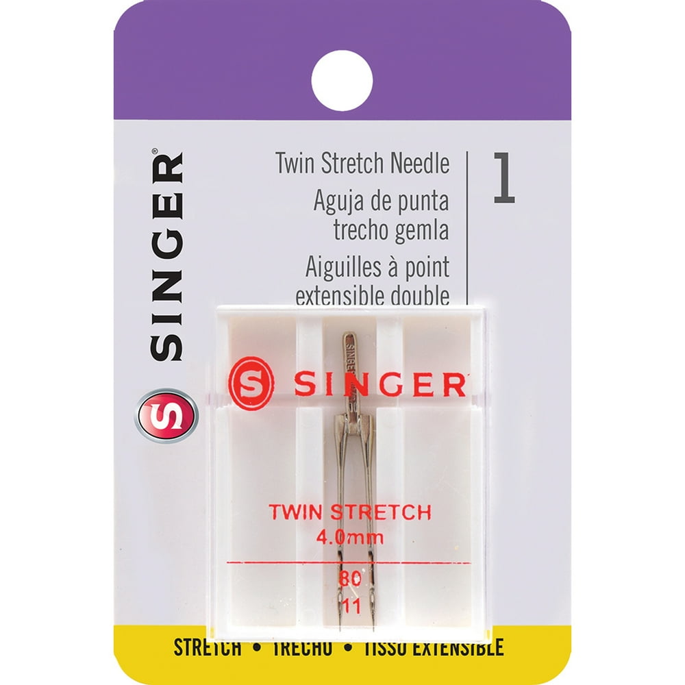 Singer Twin Stretch Machine Needle 1/Pkg- - Walmart.com - Walmart.com