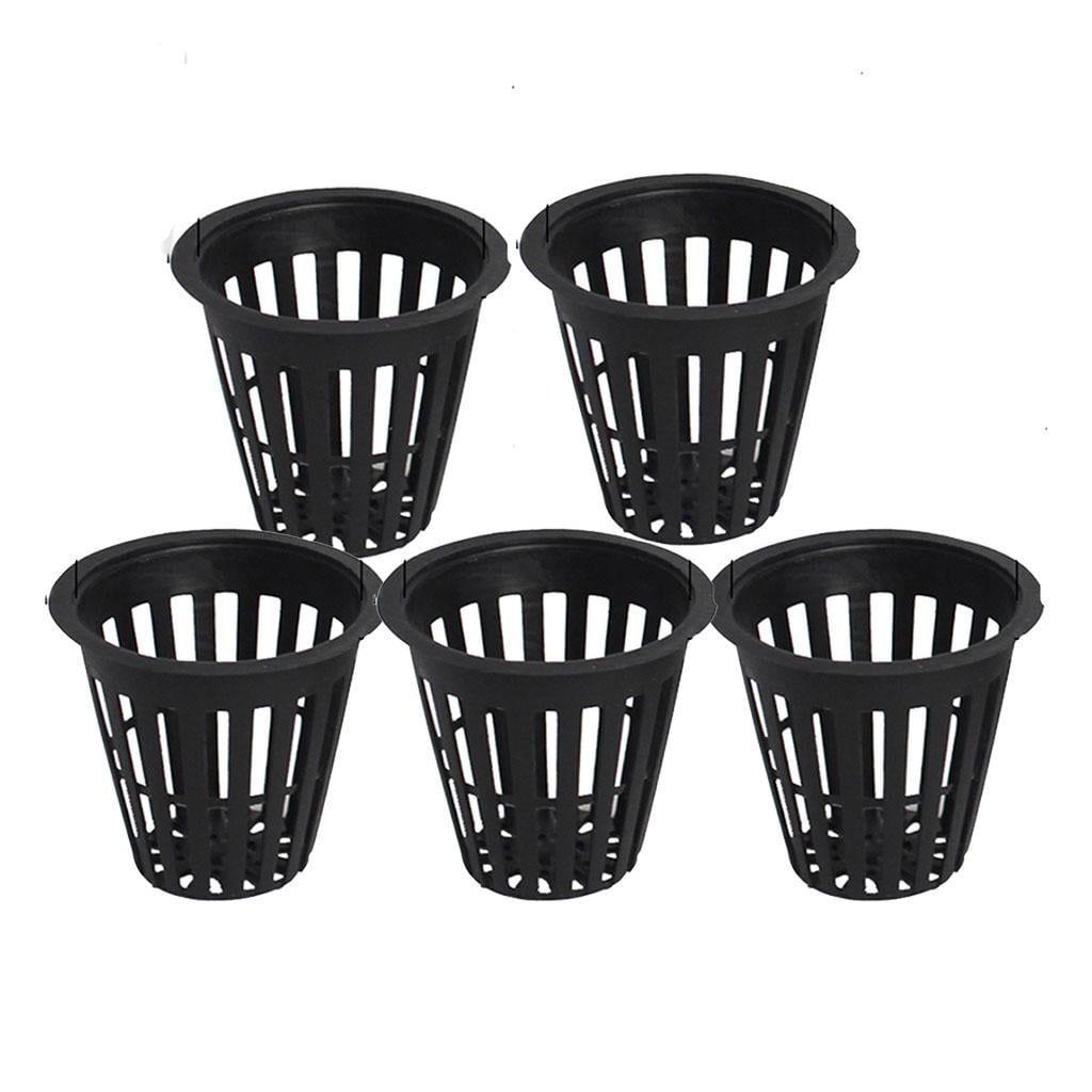 5 Pack of Lightweight Net Pot Cups for Hydroponics and Aquaponics - 2 ...