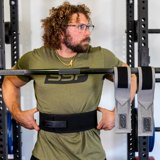 Serious Steel Fitness Leather Powerlifting Gym Squat Belt | 4" Wide ...