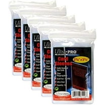 Ultra Pro 5 Pack Lot of 100 Soft Sleeves/Penny Sleeve - Plastic Trading ...