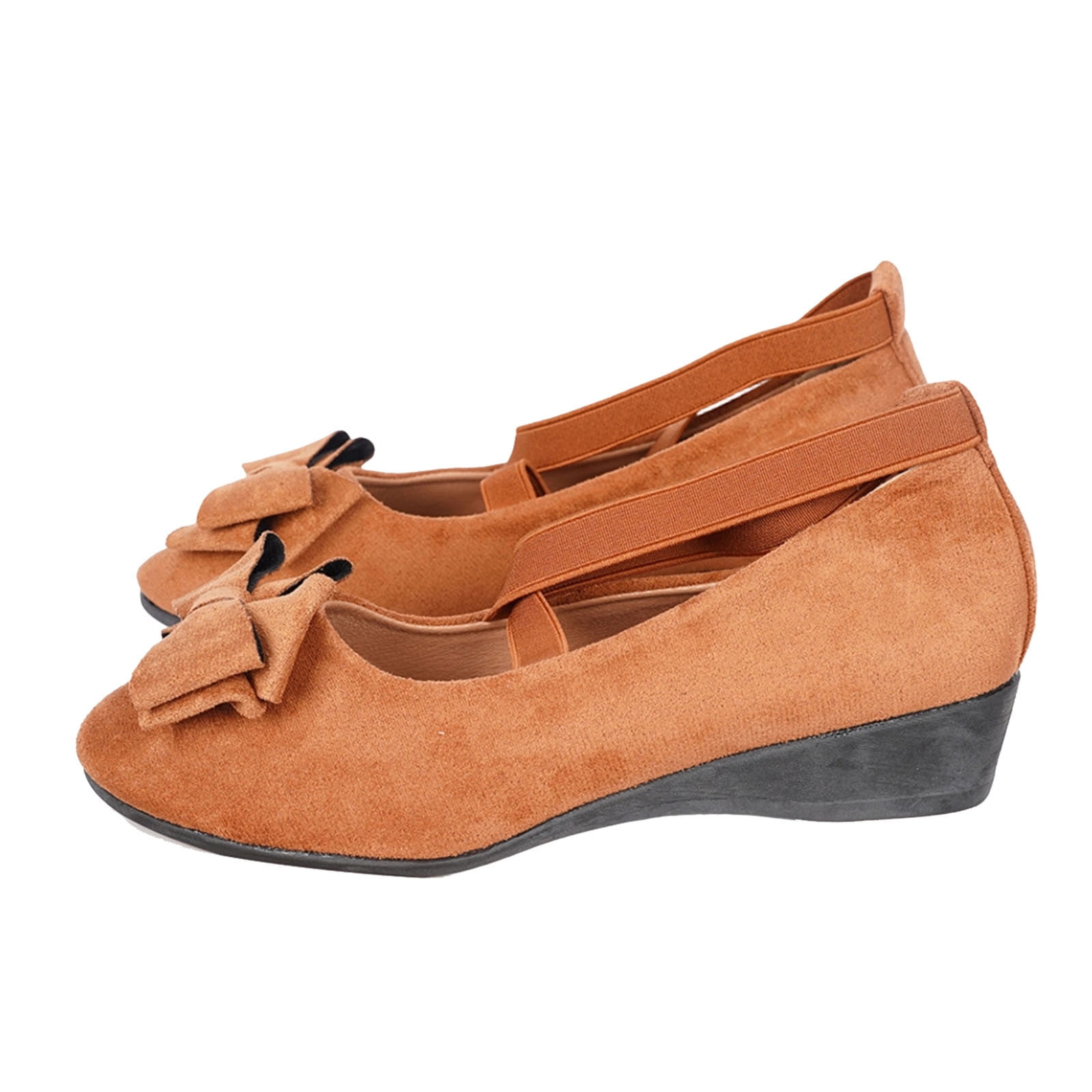 Click here for Generic Brown Female Fashionable Bow Comfortable B... prices