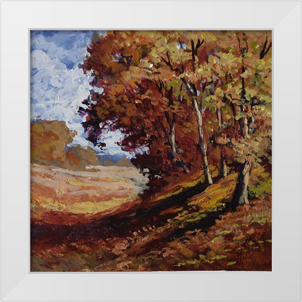 Johnson, Tim 26x26 White Modern Wood Framed Museum Art Print Titled ...
