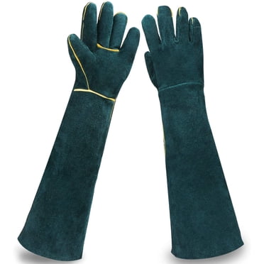Animal Handling Work Gloves - For Falconry, Dog, Hawk, Cat, Bird and ...