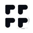 DefiDgd 4pcs Non-Slip Rug Corner Sticker,Reusable Anti-Curling Carpet ...