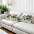 Beige Teal Yellow Ombre Body Pillow Cover 20 x 60 Inch Decorative ...