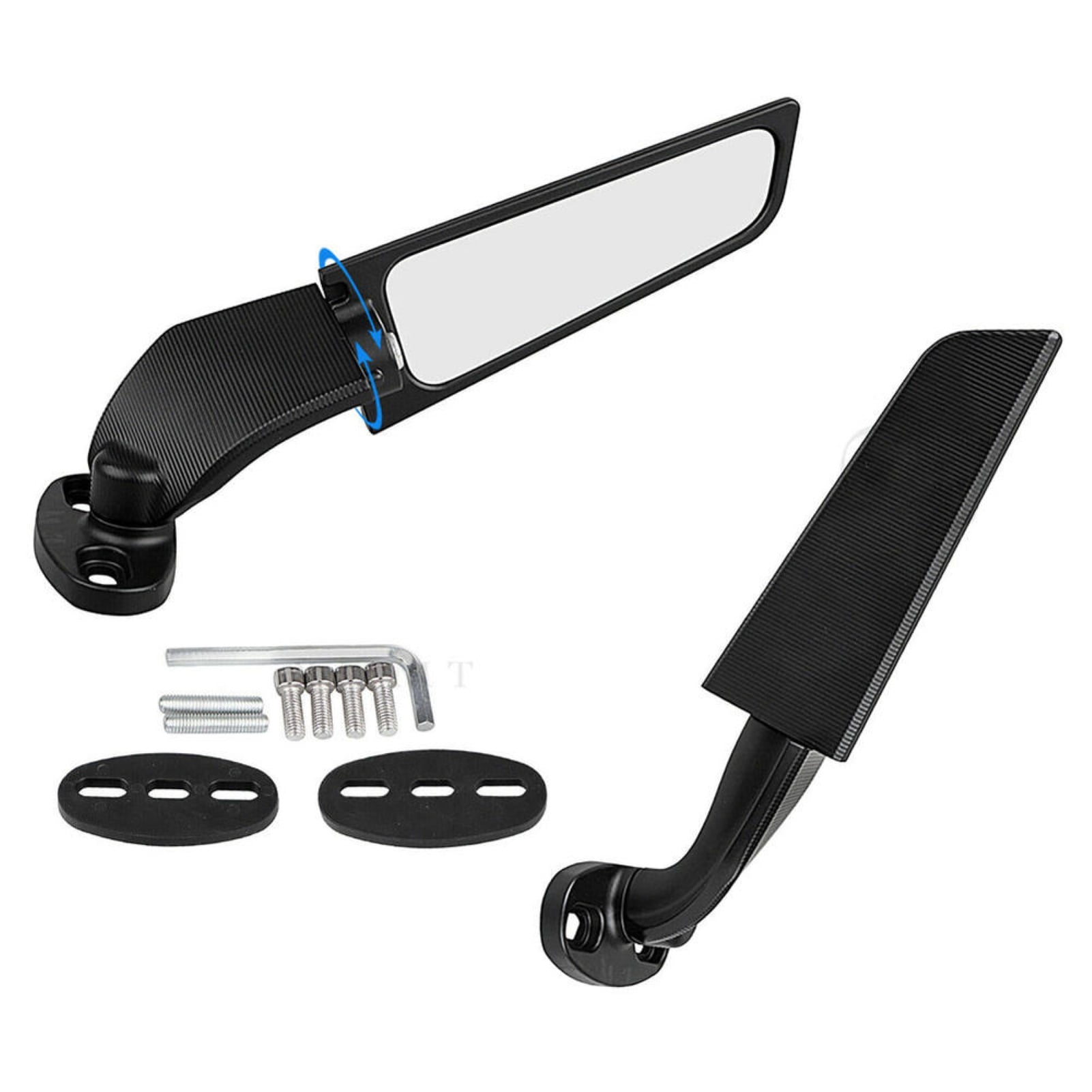 iaksohdu 1 Pair Rearview Side Mirror Not Easy to Break Direct ...